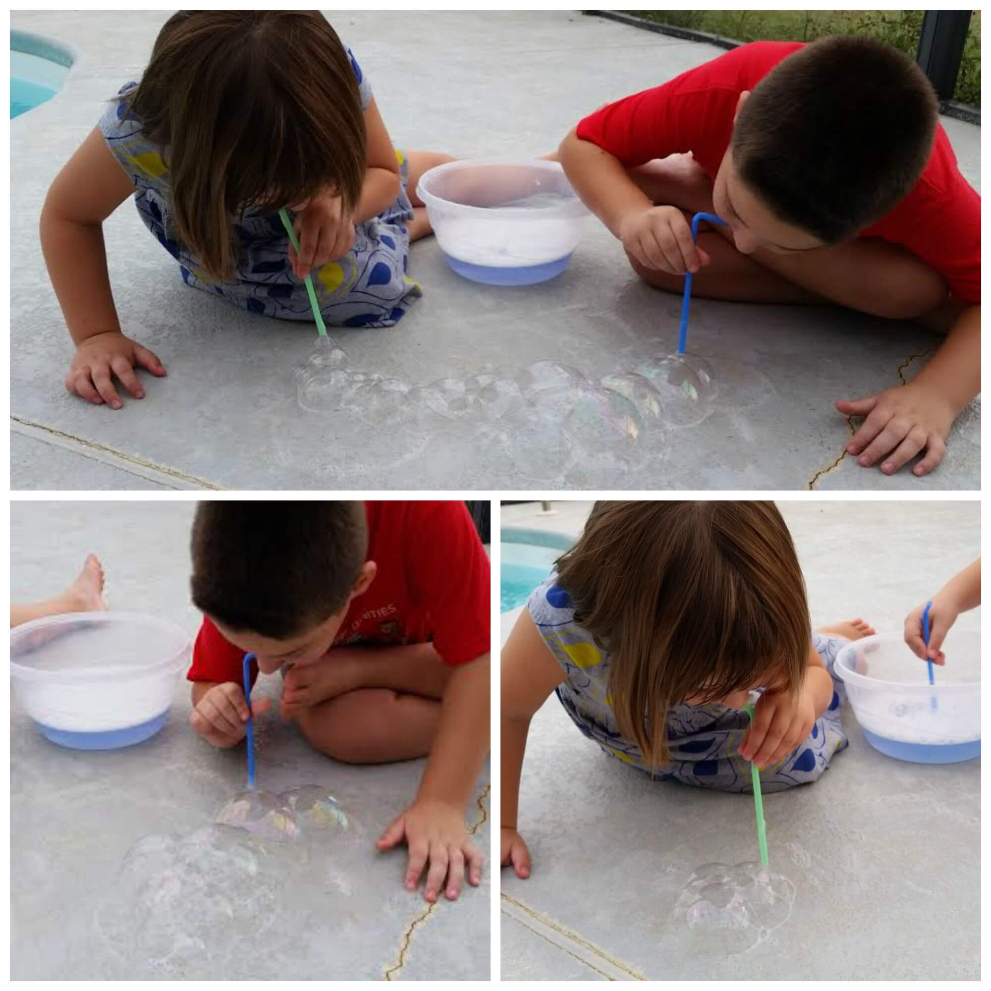 Building With Bubbles - Kid Activity - Just Playing House
