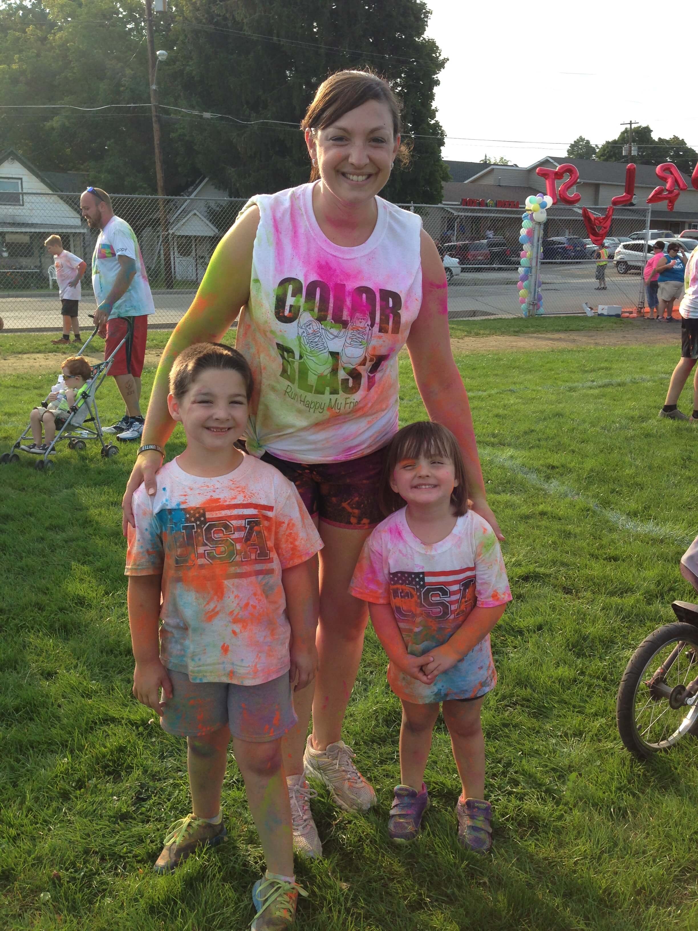 Color Run At Home Kid Activity Just Playing House