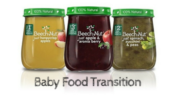 Feeding Baby Food - Our Transition - Just Playing House